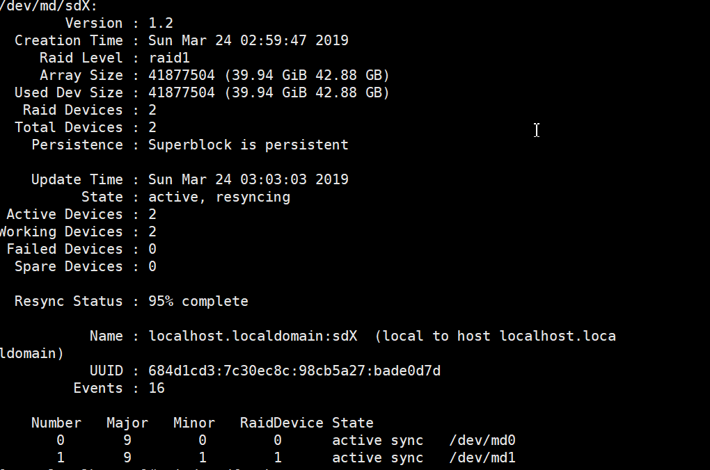 使用/dev/sdX 四块硬盘,创建RAID-01，文件系统为ext4 挂载到/media，且开机自动挂载_如何把sdx做raid-CSDN博客
