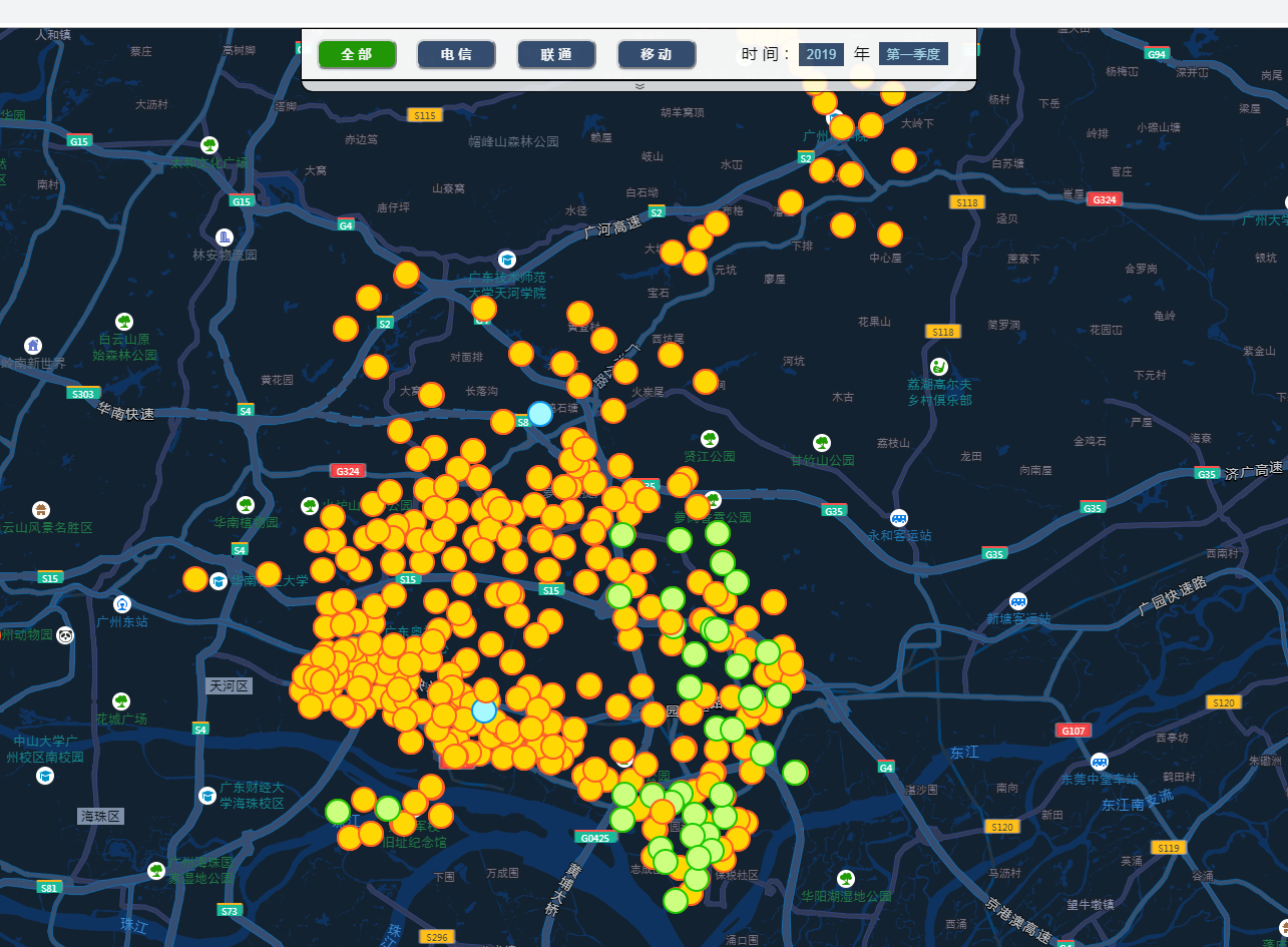 高德地图js API实现多点标记marker，多点marker移除和鼠标滑入标点显示提示框_marker实现海量自定义点显示-CSDN博客
