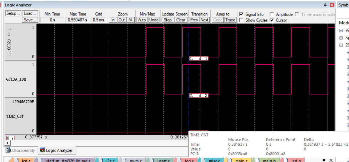 Keil逻辑分析仪的使用_analysis windows keil5-CSDN博客