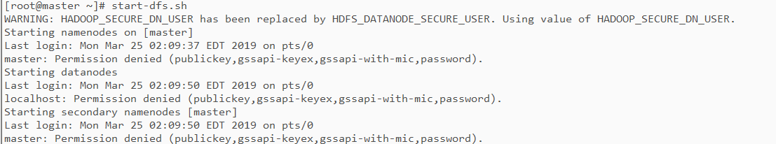 CentOS下搭建Hadoop输入start-dfs.sh报错Permission denied问题的解决_start-dfs.sh permission denied-CSDN博客