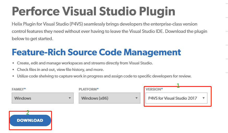 VS2017安装P4VS插件 设置连接到Perforce P4V-CSDN博客