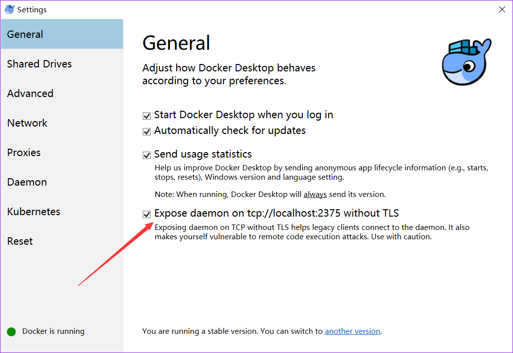 在本地打包maven程序为docker镜像报错： Connect to localhost:2375 [localhost/127.0.0.1 ...