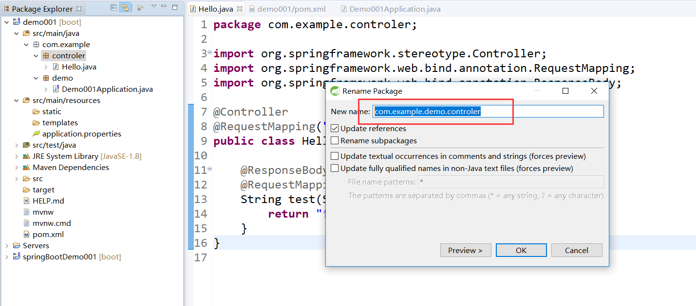 创建一个SpringBoot入门实例 - STS方式_sts.exe-CSDN博客