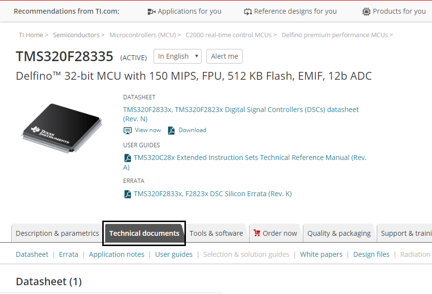DSP28335入门教程：寄存器手册的下载_28335手册网址-CSDN博客