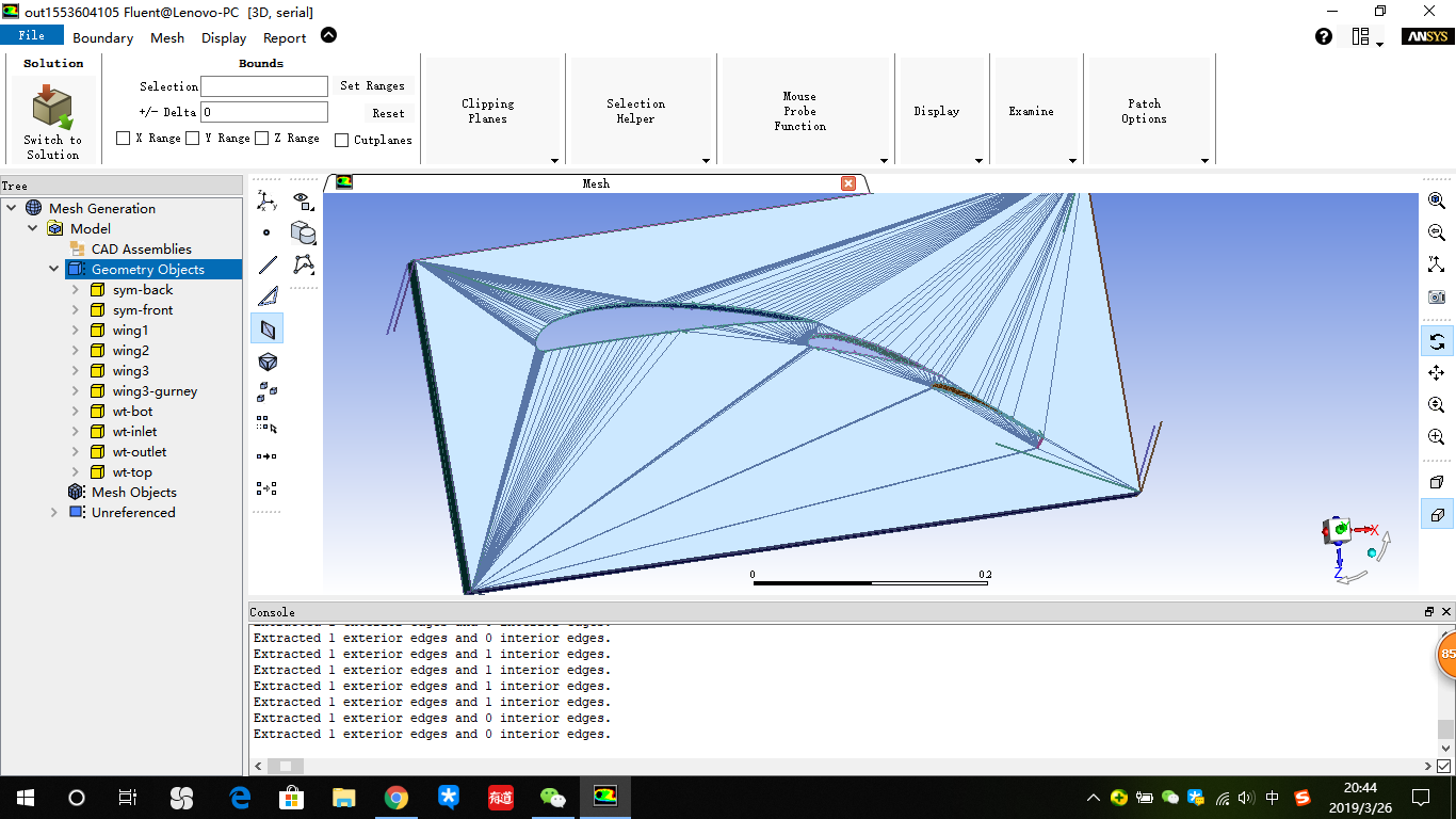 【Fluent Meshing】03 多段翼面重构流程操作_fluent mesh merge-CSDN博客