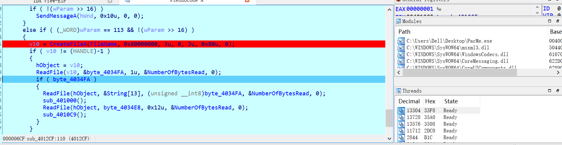 CTF-RE-PacMe(拆解KeyFile保护基础)_pacme的keyfile-CSDN博客