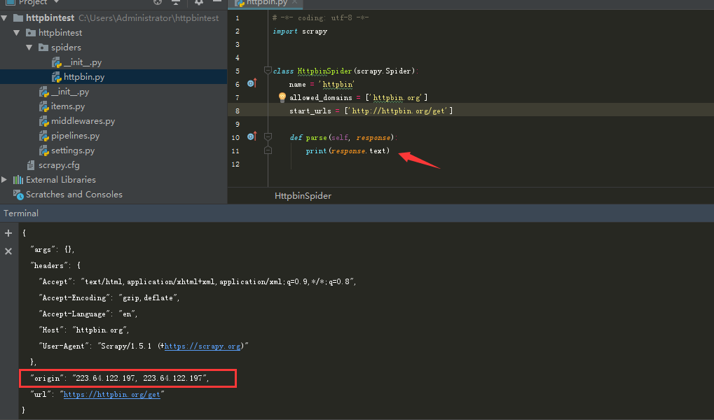 Scrapy中Download Middleware（下载器中间件）用法_scrapy downloadmiddleware-CSDN博客