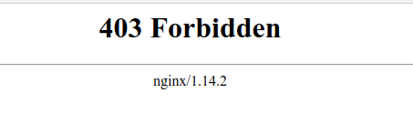 403 Forbidden nginx/1.14：浏览器访问127.0.0.1出现被nginx禁止访问_Shaun_X-CSDN博客_403 forbidden nginx/1.14.0 ...