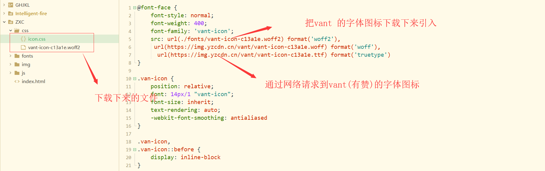 Vue 使用vant Ui库 制作移动端项目 引入vant字体图标 下载下来 本地引入 Vant Ui下载到本地运行 Csdn博客