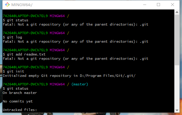 Git启动操作出现错误：fatal: Not a git repository (or any of the parent directories): .git之解决_failed ...
