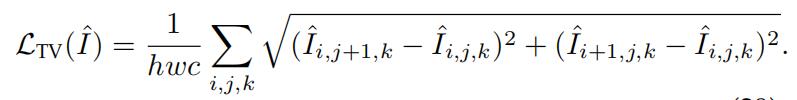 pytorch:自定义损失函数total variation loss-CSDN博客