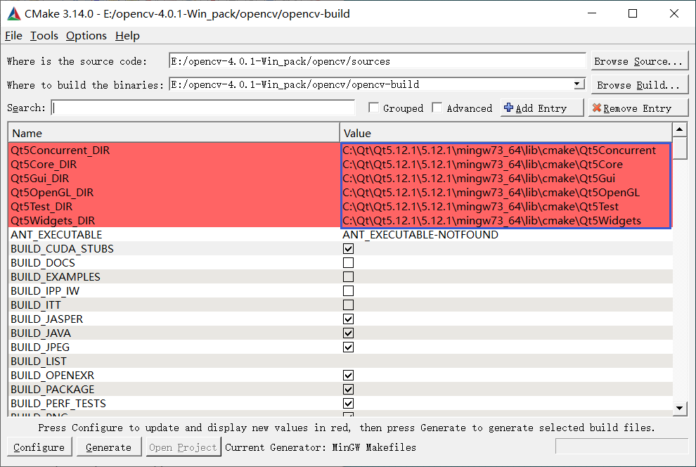 win10系统Qt5.12配置OpenCV4.0.1库教程暨Qt，OpenCV，Cmake详细下载安装教程（史上最全！）_qt加opencv能做什么-CSDN博客