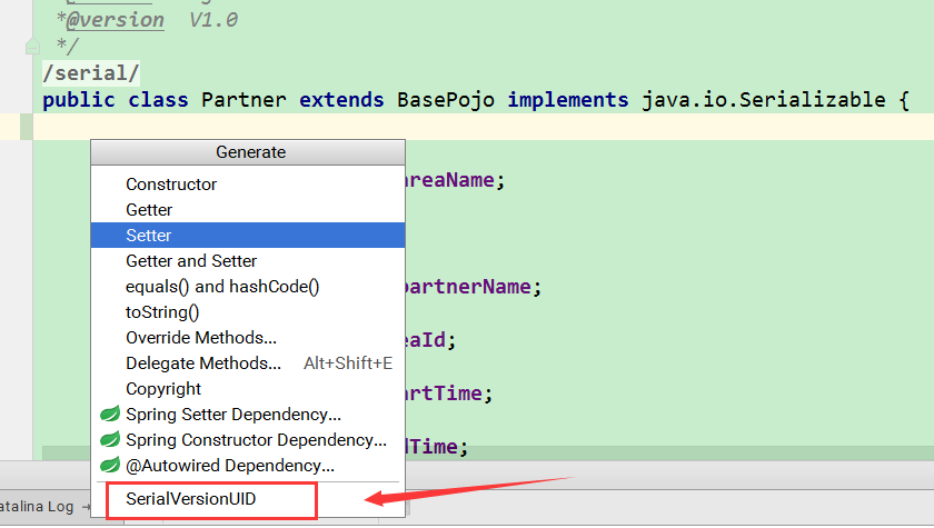 idea自动生成serialVersionUID_随机生成serialversionuid 快捷键 idea-CSDN博客