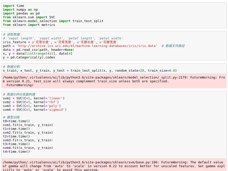 机器学习（十四）SVM分类案例_提莫君的博客-CSDN博客_svm实例