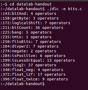 深入理解计算机系统实验二 datalab_bitcount, datalab-CSDN博客