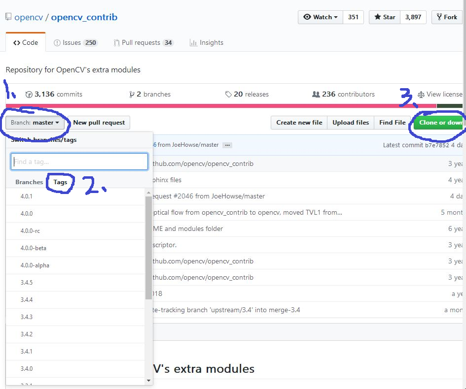 ## ubuntu下安装opencv3.4.0及opencv_contrib（超详细教程）_ubuntu opencv3.4.0 contrib安装-CSDN博客