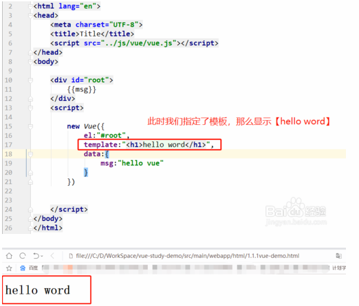 Vue挂载点、模板、实例自己写的样式如何处理指定挂载的节点 Csdn博客 