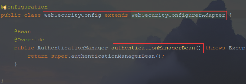 AuthenticationManager 无法注入_authenticationmanagerbean-CSDN博客