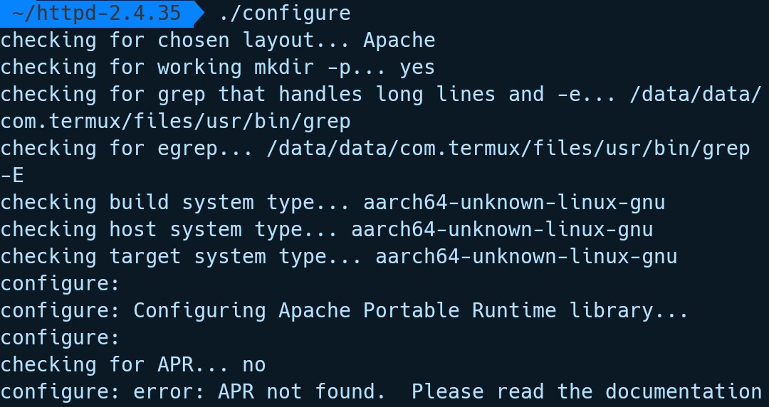 玩转termux之基础配置一_termux apache-CSDN博客