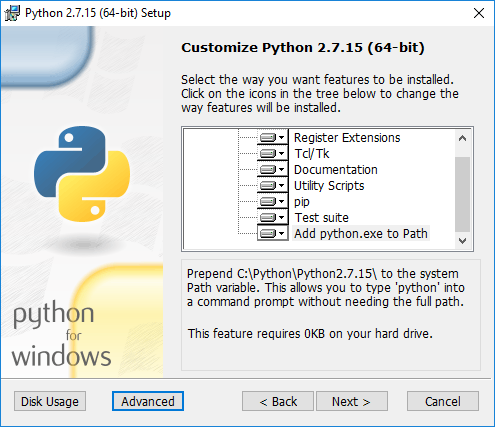 【Python】Python2.7.15 - Windows安装Python以及Python安装目录结构详解-CSDN博客