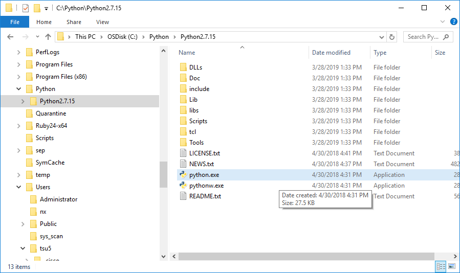 【Python】Python2.7.15 - Windows安装Python以及Python安装目录结构详解-CSDN博客