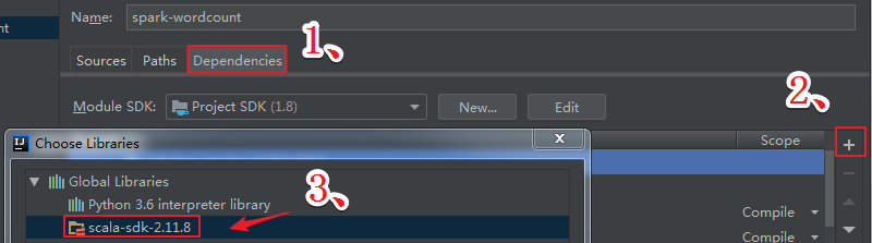 IntelliJ IDEA开发Spark案例之WordCount_根据上面给出的表格,用intellij idea设计wordcount表-CSDN博客