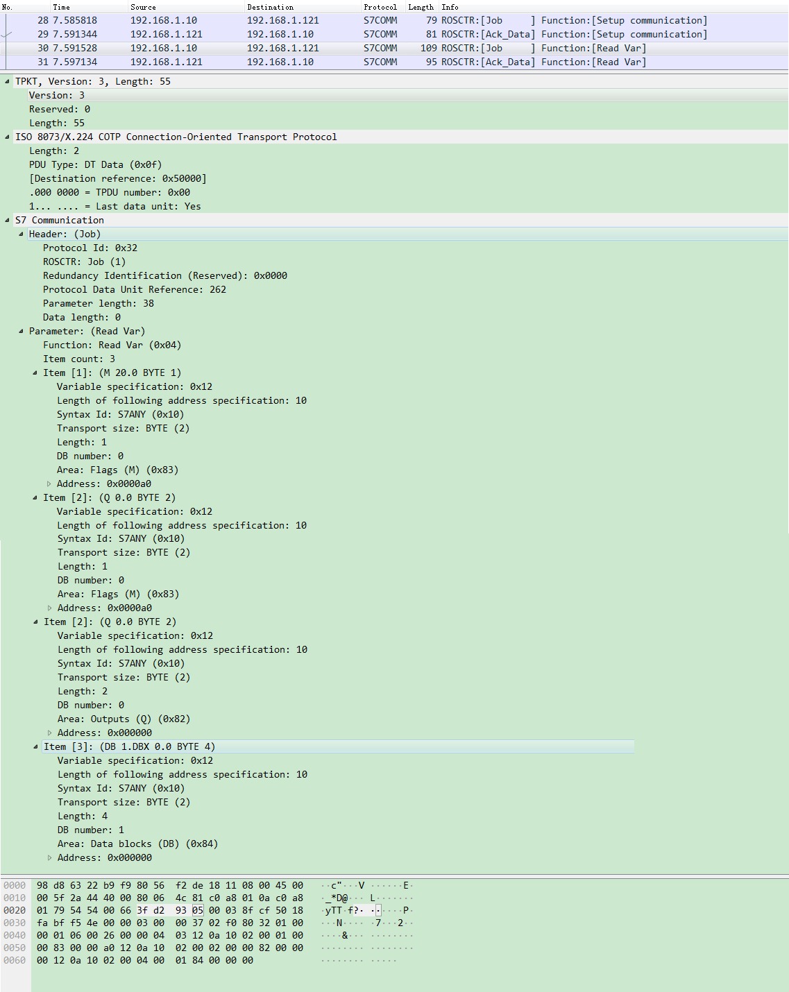 西门子s7-200smart PLC通讯协议（TCP）_西门子smart200 以太网通讯协议-CSDN博客
