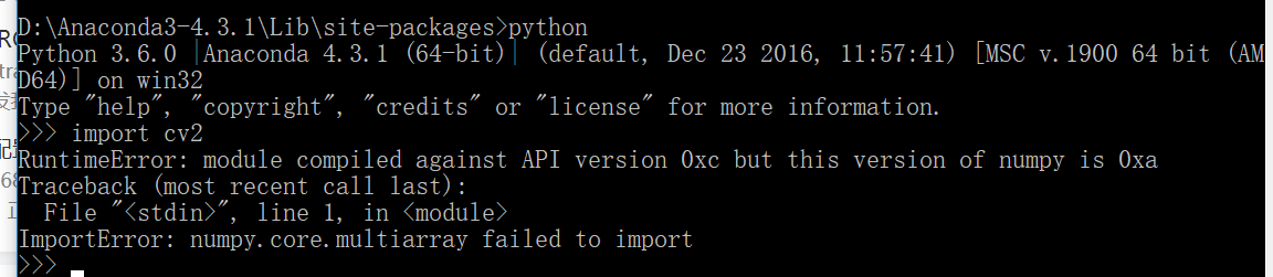[Python]安装Anaconda3（Python3.6.0） + OpenCv_opencv-py36手动下载安装包anaconda-CSDN博客