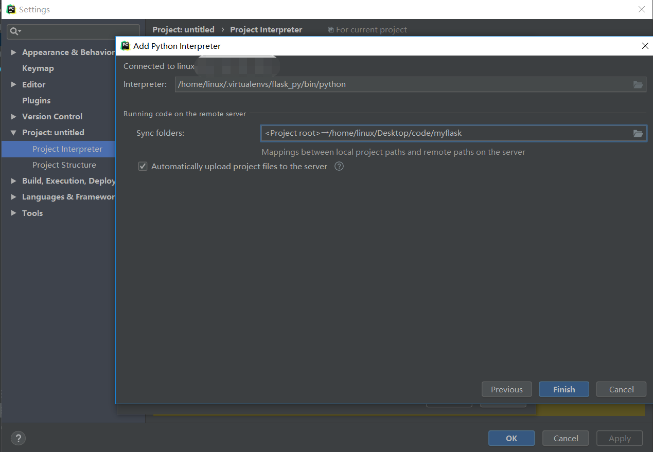 pycharm连接Ubuntu虚拟机 virtualenv创建虚拟环境-CSDN博客