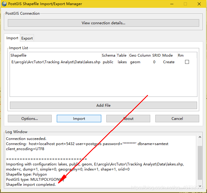 Arcgis四 —— 如何在向postgresql数据库中插入地理信息postgresql存入地图 Csdn博客