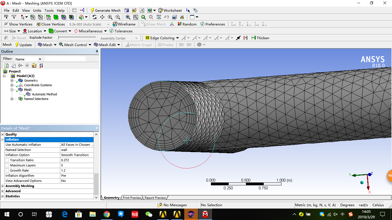 workbench mesh划分边界层网格_diyhoos的博客-CSDN博客_ansys mesh边界层
