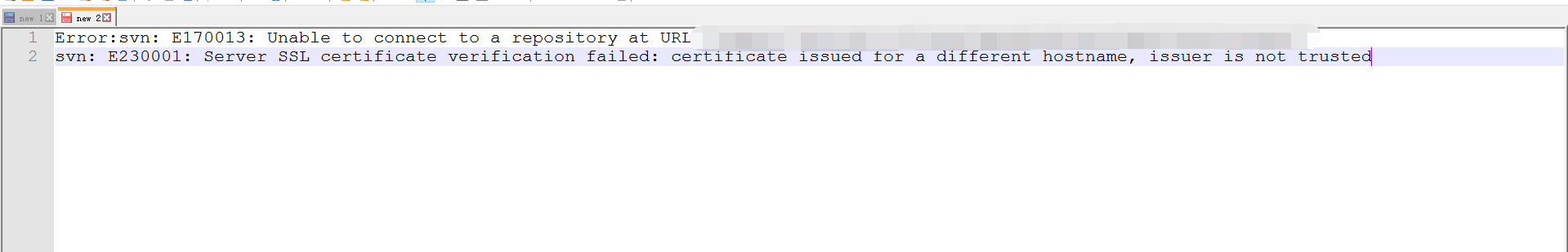 ideaiu - Error:svn: E170013: Unable to connect to a repository at URL_idea更新svn代码异常svn: e170013 ...