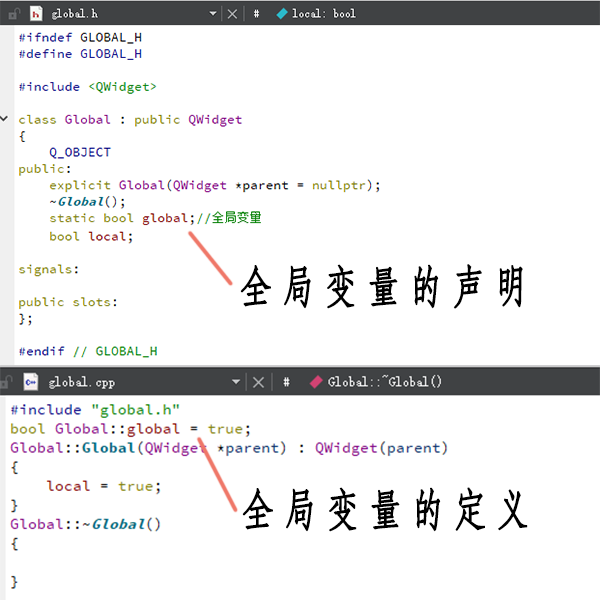 Qt：静态数据成员的定义及应用 Qt中定义静态常数据成员 Csdn博客