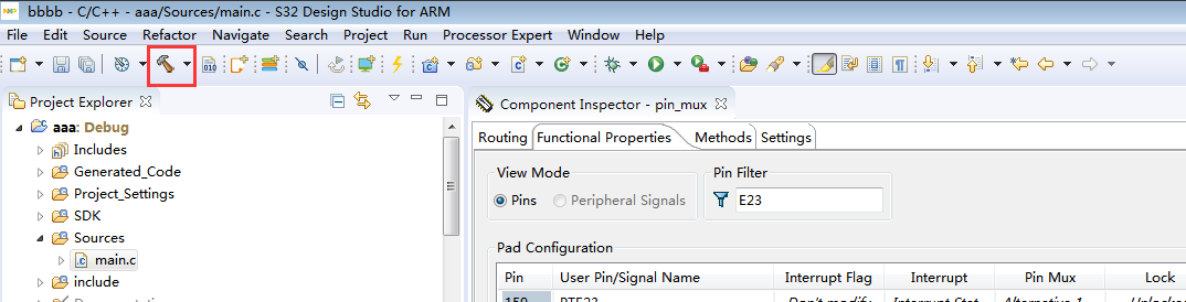 S32 Design Studio IDE for Arm教程三之点灯配置_s32ds 3.5 iar-CSDN博客