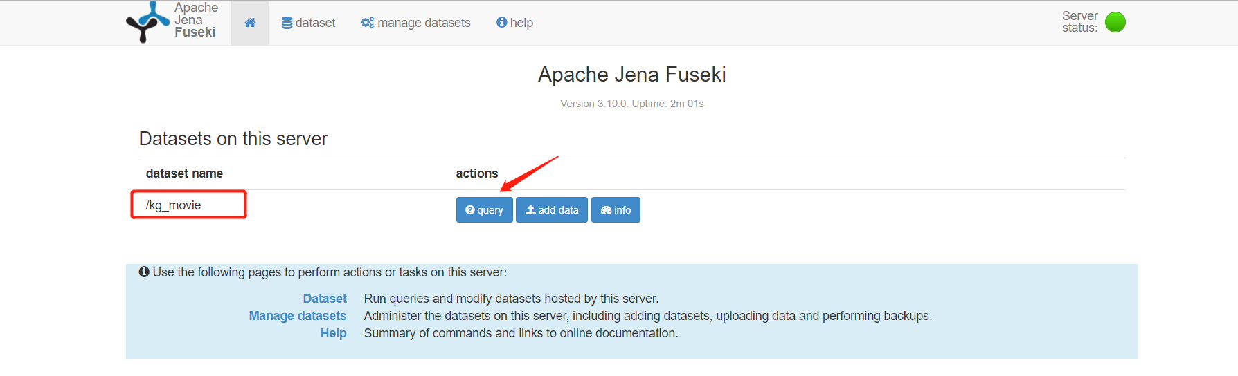 知识图谱构建5——Jena 和 Fuseki安装与SPARQL查询_jena fuseki_野有蔓兮的博客-CSDN博客