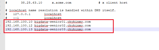 使用python pyhdfs操作hadoop 出现ConnectionError: HTTPConnectionPool(host='bigdata-senior03.chybinmy ...