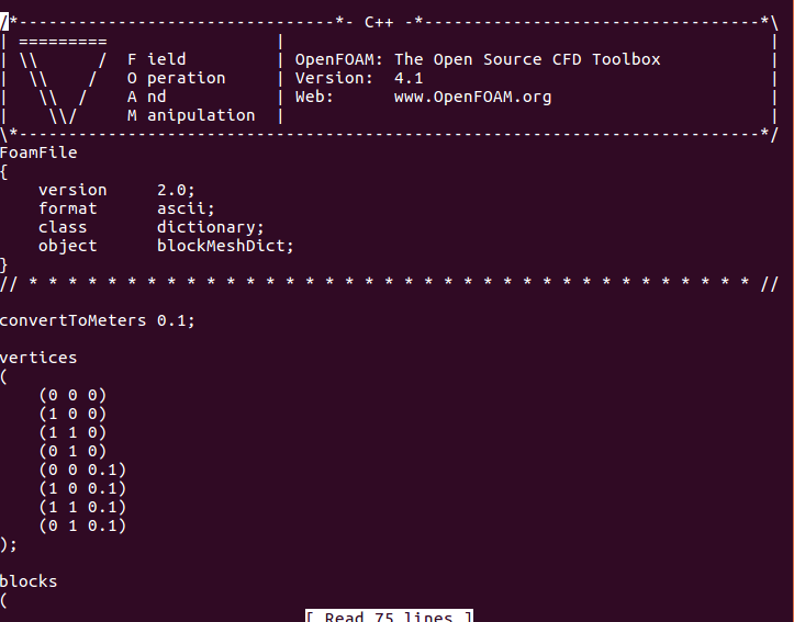 openFoam4.0 学习记录（一）：Tutorials 之 Lid-driven Cavity Flow_paraview中controldict讲解-CSDN博客