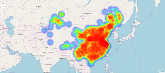 Python遥感可视化 — folium模块展示热力图_folium绘制气泡热力图-CSDN博客