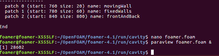 openFoam4.0 学习记录（一）：Tutorials 之 Lid-driven Cavity Flow_paraview中controldict讲解-CSDN博客