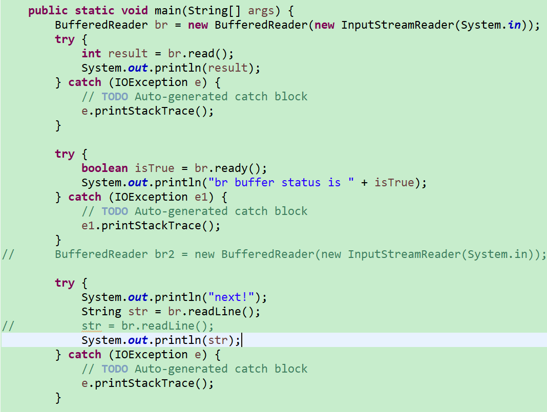 Java学习——读取控制台输入BufferedReader的read()和readLine()_bufferedreader read-CSDN博客