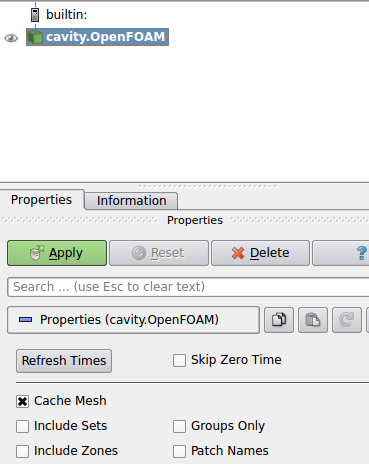 openFoam4.0 学习记录（一）：Tutorials 之 Lid-driven Cavity Flow_paraview中controldict讲解-CSDN博客