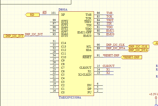 硬件设计之DSP TMS320C5509A的电路设计_基于stm320c5509a芯片的心电信号电路设计-CSDN博客