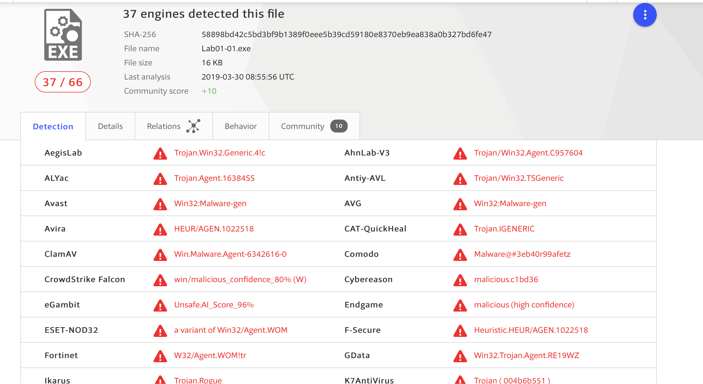 恶意代码分析实战（开坑） LAB1[含实验链接]_恶意代码实验(开坑)-CSDN博客