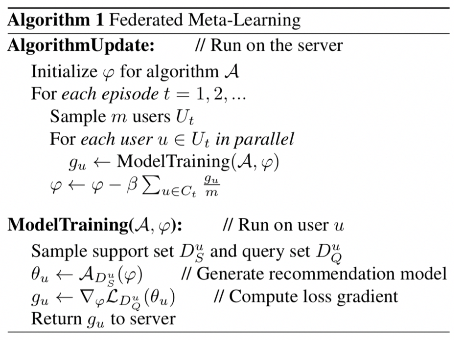 联邦学习论文阅读：Federated meta-learning for recommendation_meta-optimized contrastive learning for ...