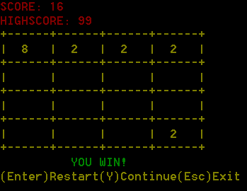 Python代码实现2048-功能拓展_init(autoreset=true)-CSDN博客