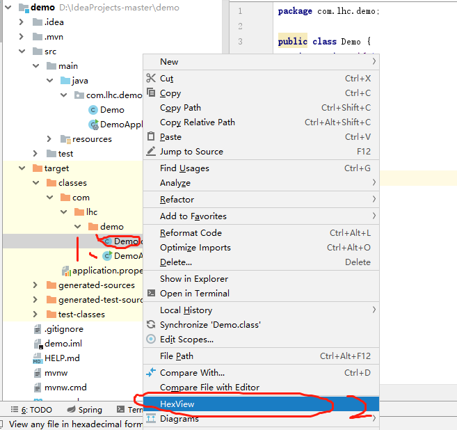 idea 2018 .5 安装HexView插件，查看java class文件_ide hex-view显示-CSDN博客