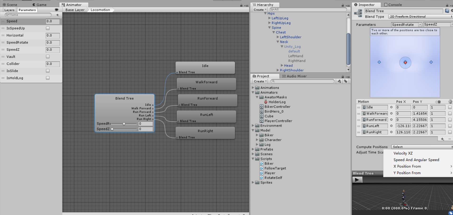 Unity人物角色动画系统学习总结_unity人物动画实验结论与结果-CSDN博客