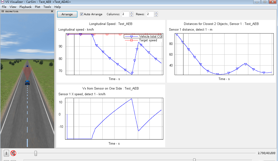 MATLAB与carsim联合仿真——简单AEB算法测试_aeb算法代码 c++-CSDN博客