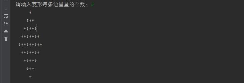 Python打印实心和空心菱形python代码，中空菱形 Csdn博客 