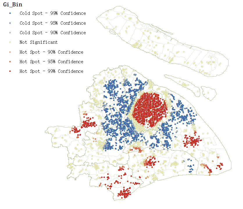 gdal 实现 热点分析 (Getis-Ord Gi*) - 程序员大本营